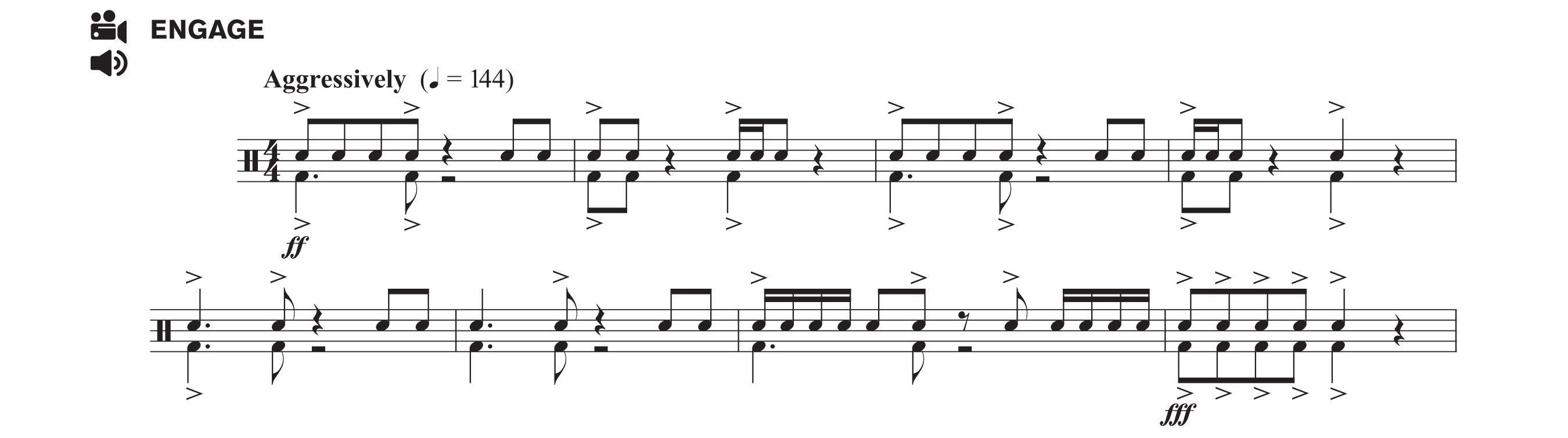 Sound Percussion: Snare & Bass